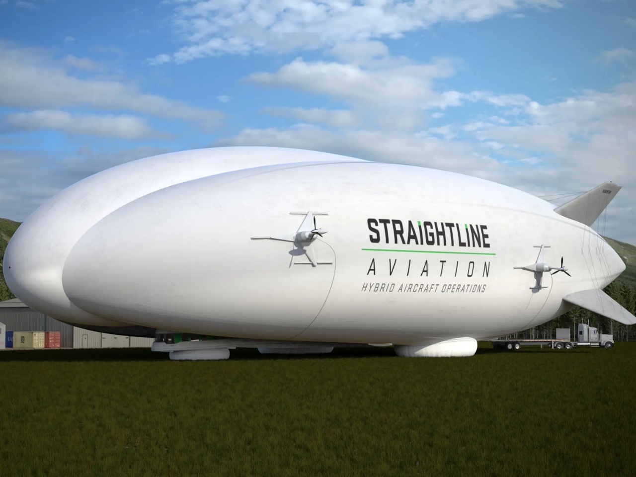 外观帅气的AT2 Aerospace Z1飞艇，带你探索空中之旅~ - 普象网