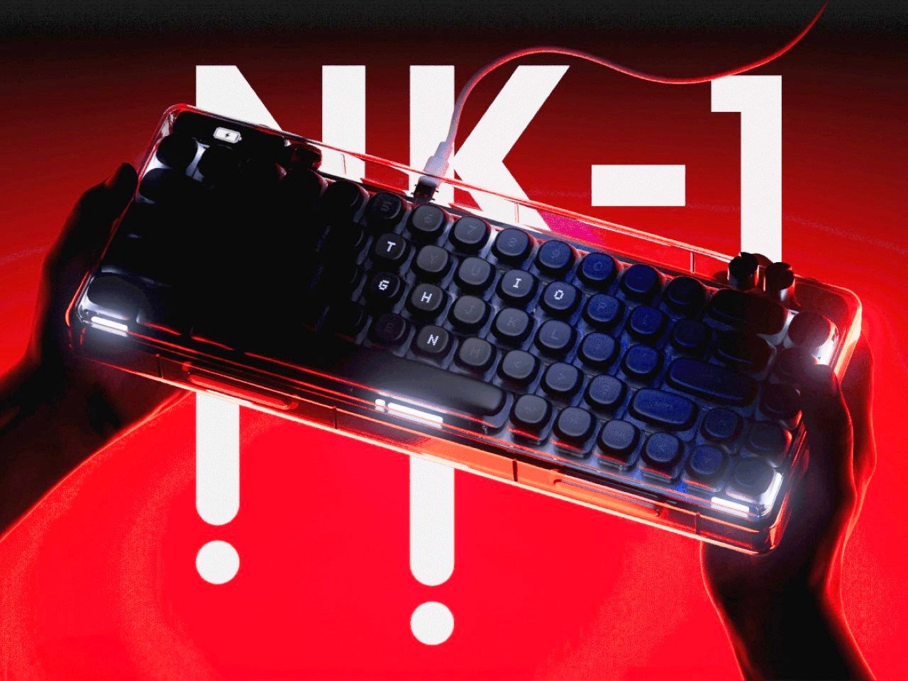 梦幻透明！Nothing NK-1机械键盘概念 - 普象网