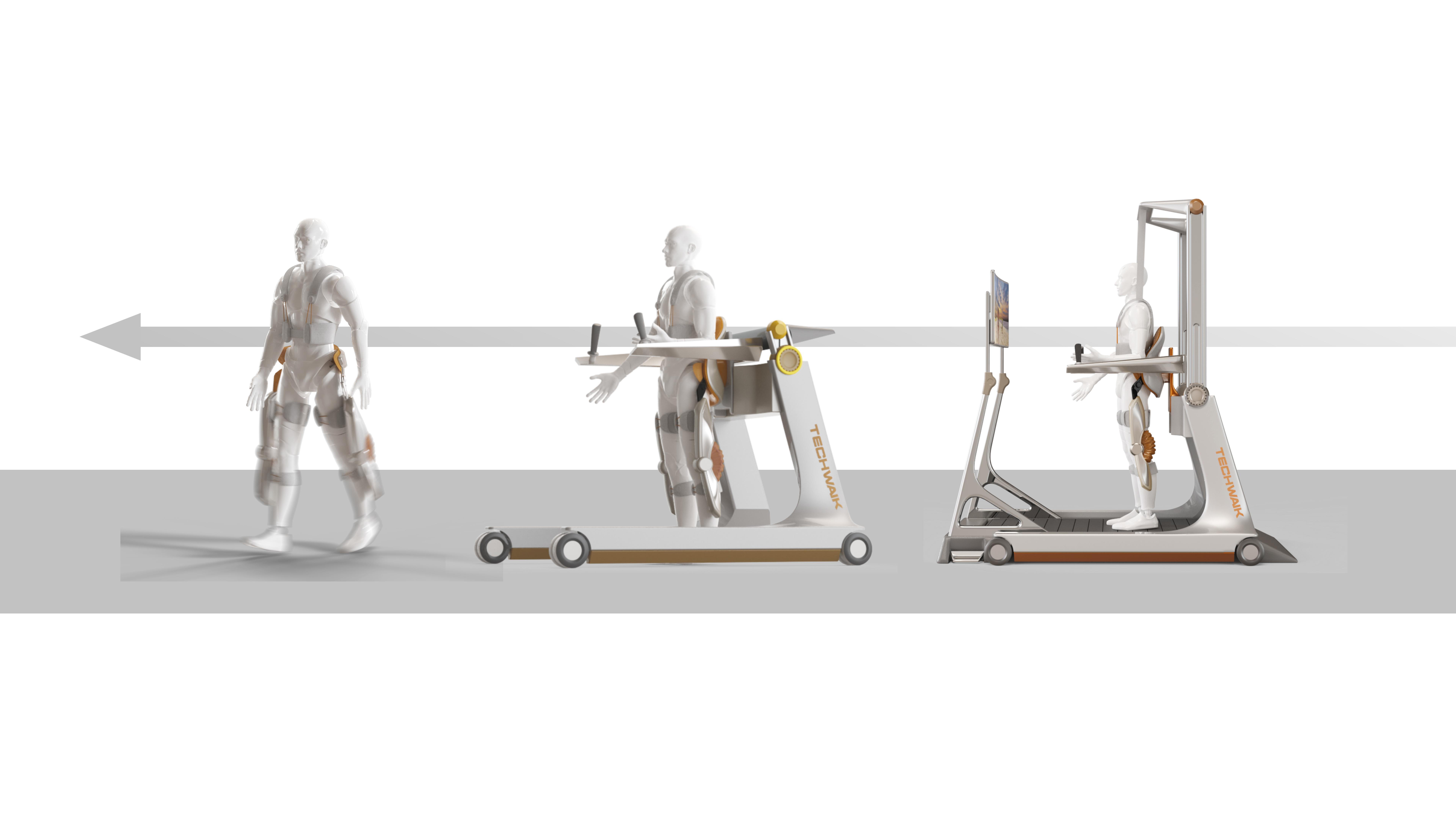 Progressive gait rehabilitation system - PUXIANG