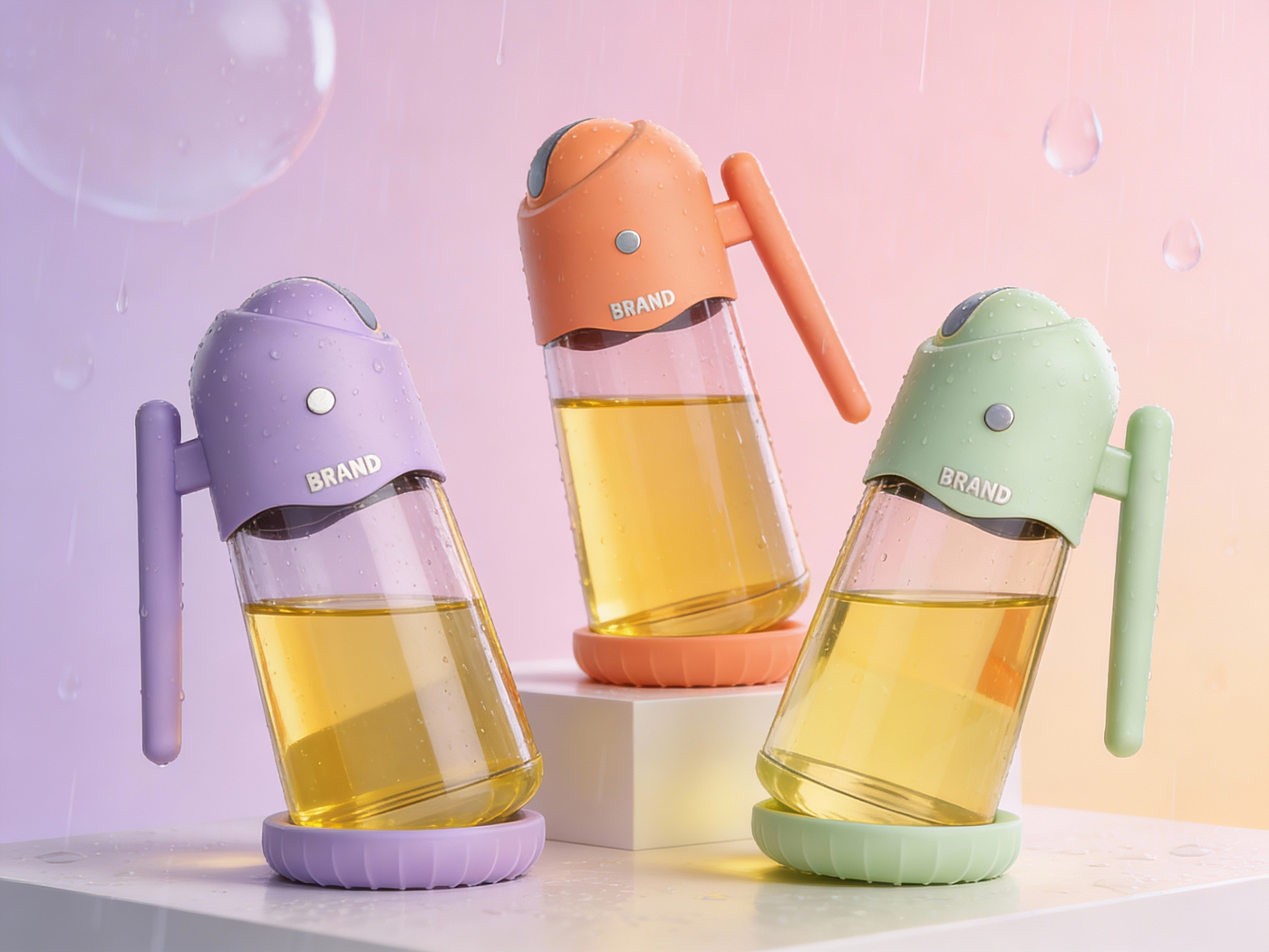 Original Design | Cartoon Bird Oil Pot Design - PUXIANG