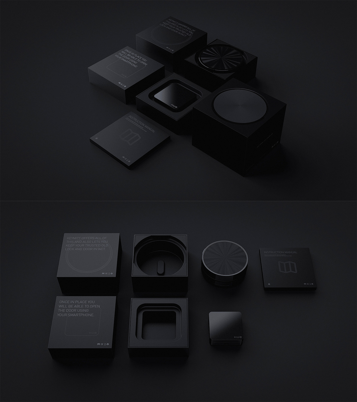 “我到底关门了吗？”这个问题终于解决了Keymitt's Smart Door Lock - 普象网