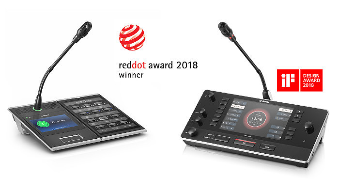 【2018 红点奖】 PRAESENSA Desktop LCD Call Station/ 呼叫站 - 普象网