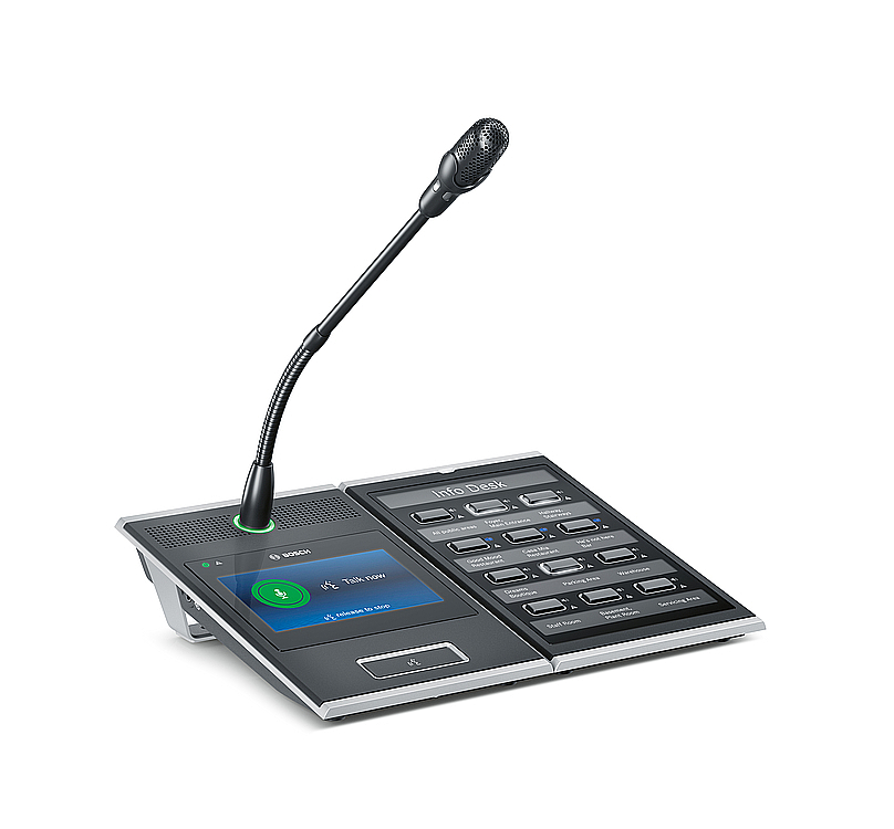 【2018 红点奖】 PRAESENSA Desktop LCD Call Station/ 呼叫站 - 普象网