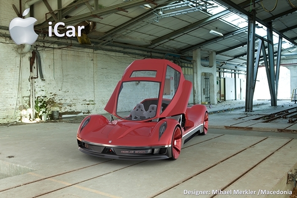 icar 你没见过的apple car 概念车 - 普象网