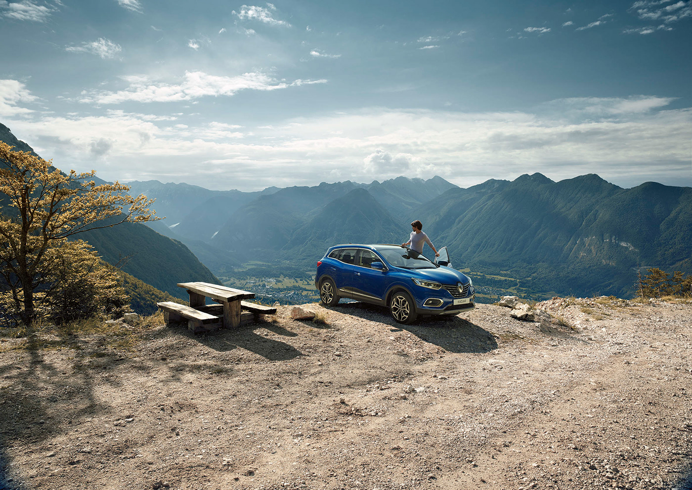 极致旅行 New Renault Kadjar 越野车（摄影作品） - 普象网