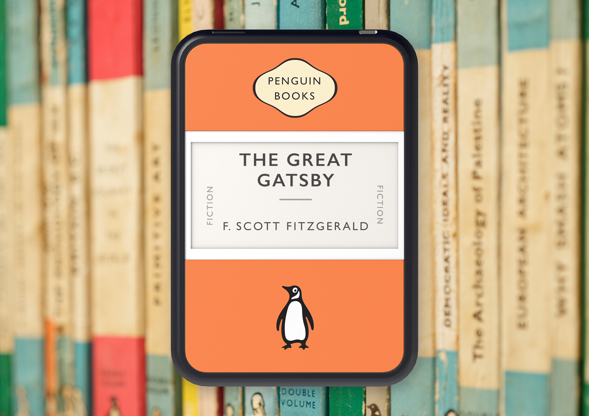 Penguin Books 爱上阅读、让你阅读时更像真书一样~ - 普象网