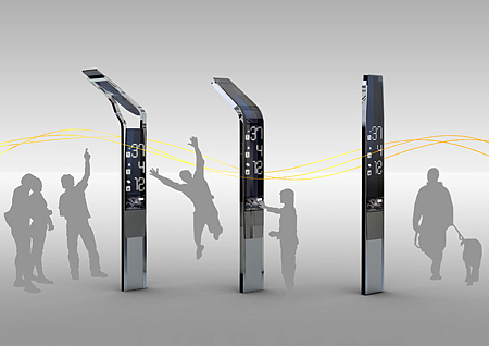 EyeStops : Futuristic Bus Stops from SENSEable City Lab of MIT - 普象网