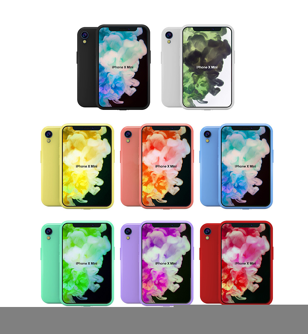 谁说当下流行大屏的？iPhone X Mini给你新潮流 - 普象网