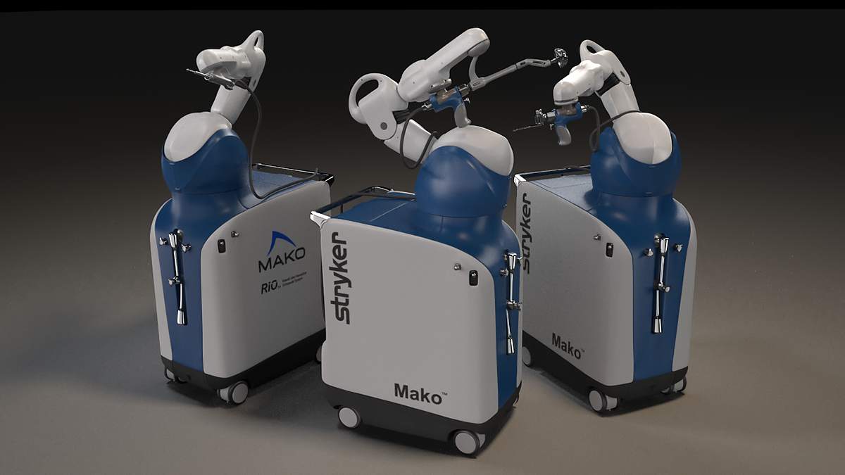 Stryker Mako. Robotic-Arm for surgery. - 普象网