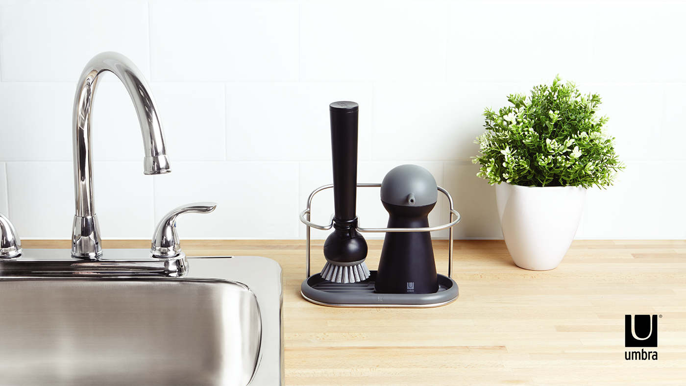 专为Umbra开发的“Butler Sink Caddy”清洁收纳 - 普象网