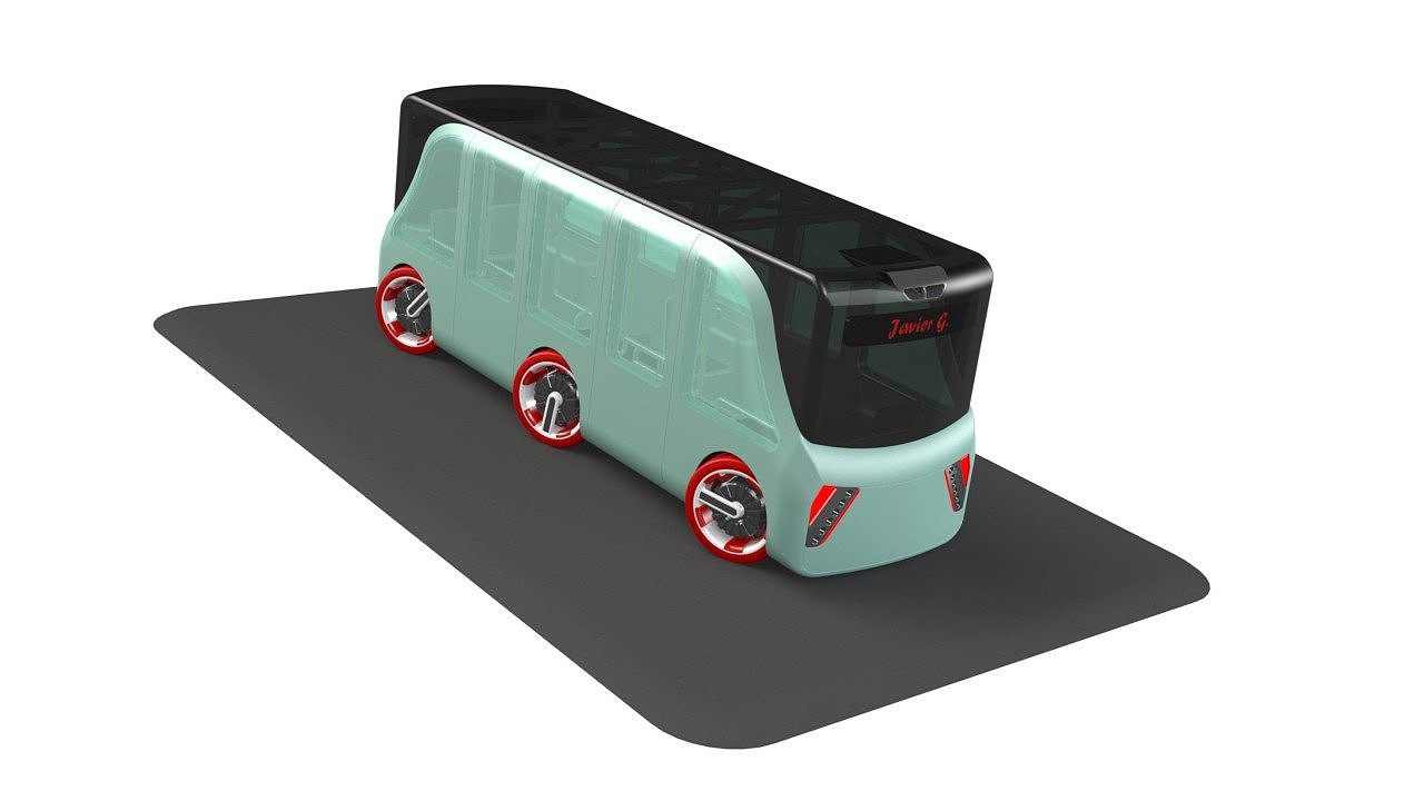 Autonomous bus concept - 普象网