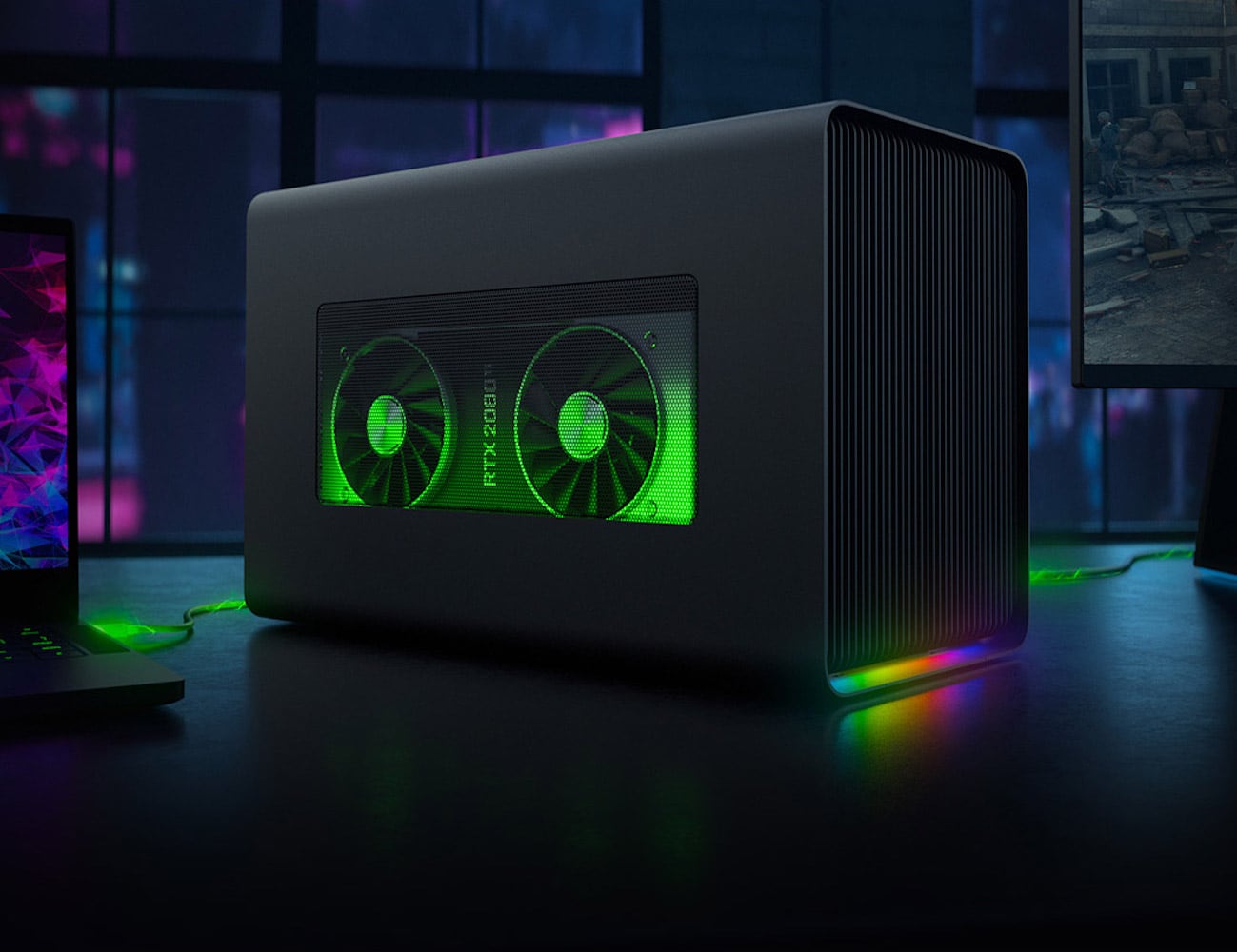 Razer Core X和Core X Chroma外部GPU升级游戏笔记本电脑